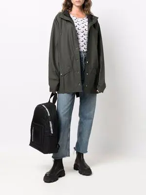 Rains Long-sleeve Hooded Jacket