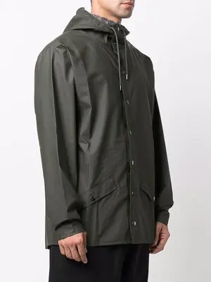 Rains Long-sleeve Hooded Jacket