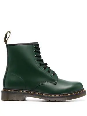 Dr. Martens 1460 8-eye Leather Boots - Green