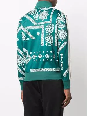 Palm Angels Bandana-print Track Jacket