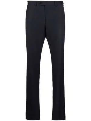 Emporio Armani Tapered-leg Tailored Trousers - Blue