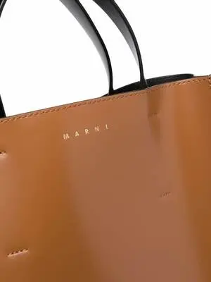Marni Two-tone Leather Tote