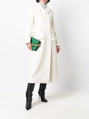 FERRAGAMO Double Breasted Long Coat