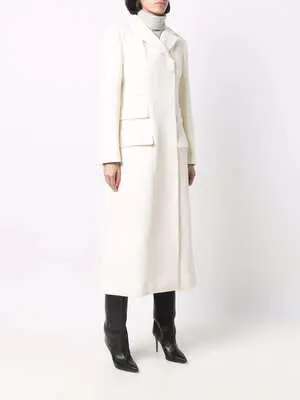 FERRAGAMO Double Breasted Long Coat