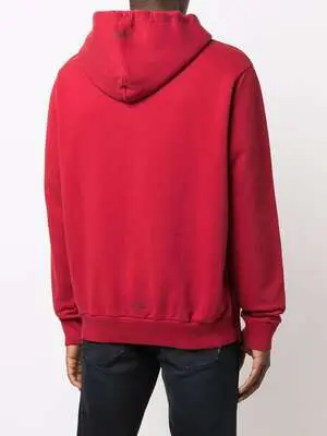 COUNTY OF MILAN Embroidered Logo Cotton Hoodie