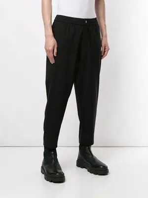 PORTS V Tapered Cropped Trousers