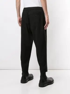 PORTS V Tapered Cropped Trousers