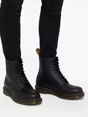 Dr. Martens Lace-up Combat Boots - Black