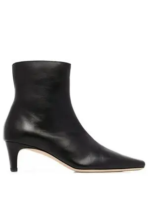 Staud Wally Ankle Boots - Black