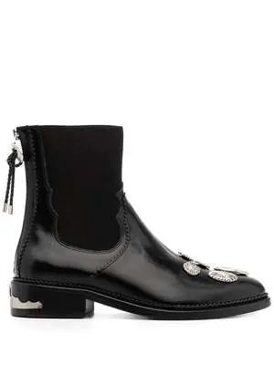 Toga Mix-badge Chelsea Boots