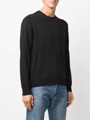 FILERIA Crew Neck Jumper - Black