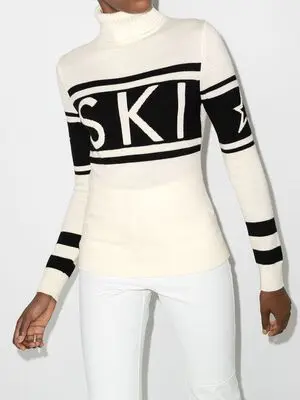 Perfect Moment Schild Roll-neck Knit Sweater - Neutrals