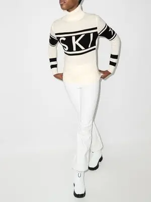 Perfect Moment Schild Roll-neck Knit Sweater - Neutrals