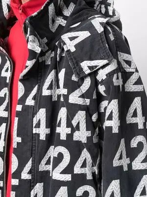 424 All-over Logo Print Jacket