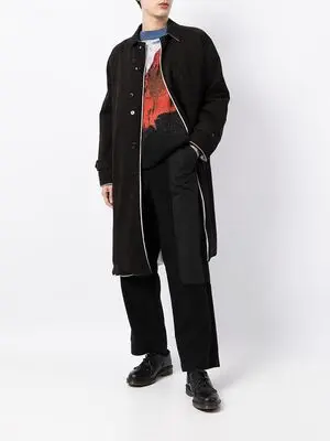 UNDERCOVERISM Contrasting-trim Coat