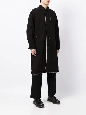 UNDERCOVERISM Contrasting-trim Coat