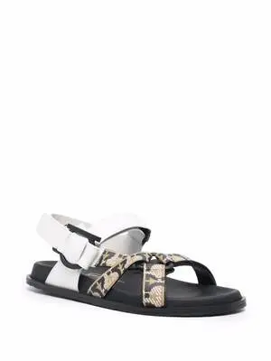 FERRAGAMO Open-toe Buckled Sandals