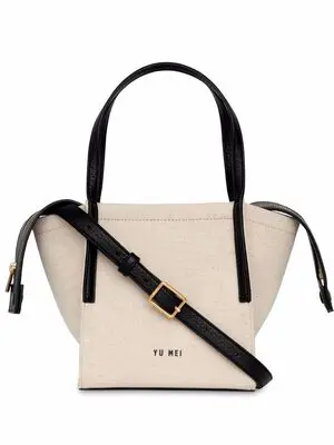 YU MEI Milly Canvas Tote Bag