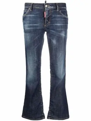 Dsquared2 Bleach-effect Distressed Jeans