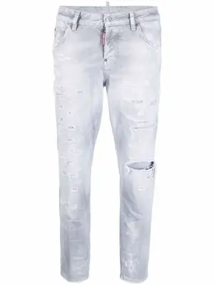 Dsquared2 High-rise Cropped Jeans