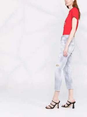 Dsquared2 High-rise Cropped Jeans