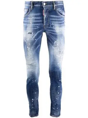 Dsquared2 Eviction Notice Straight Jeans