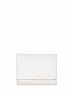 YU MEI Grace Leather Wallet - White