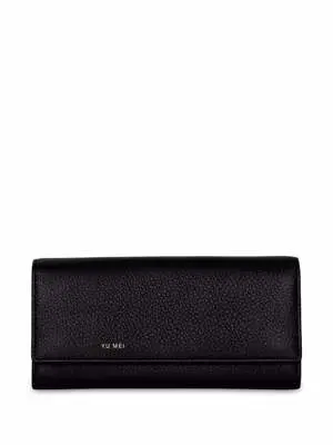 YU MEI Sebastian Leather Bi-fold Wallet Black