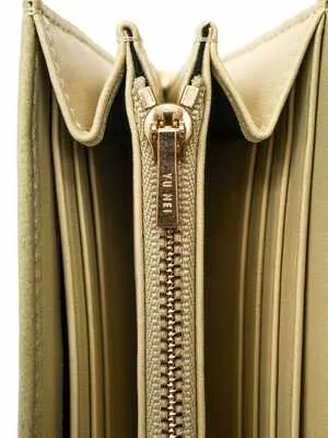 YU MEI Sebastian Leather Bi-fold Wallet - Neutrals