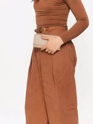 YU MEI Sebastian Leather Bi-fold Wallet - Neutrals