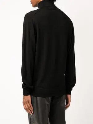 ROMEO HUNTE Roll-neck Fitted Jumper