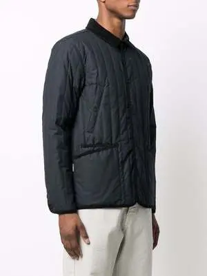 Woolrich X British Millerain Barrier Quilted Shirt Jacket