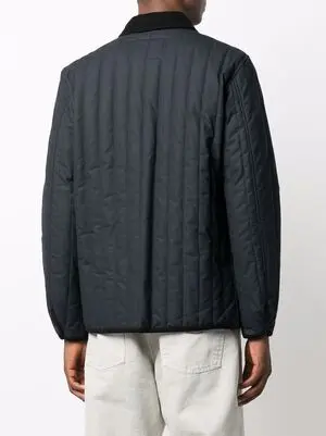 Woolrich X British Millerain Barrier Quilted Shirt Jacket