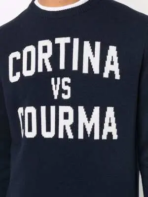 MC2 SAINT BARTH Slogan Crew-neck Jumper