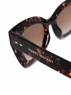 Isabel Marant Tortoiseshell Square Frame Sunglasses