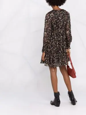 Sandro Floral Voile Dress