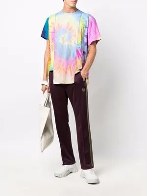 Needles Tie Dye-print Panelled T-shirt