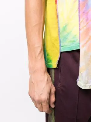 Needles Tie Dye-print Panelled T-shirt