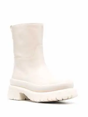 Valentino Garavani Roman Stud Ankle Boots - Neutrals