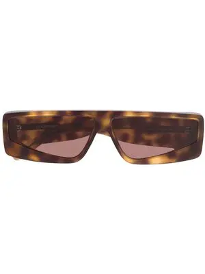 COURREGES Tortoiseshell-effect Sunglasses - Brown