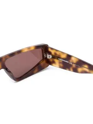 COURREGES Tortoiseshell-effect Sunglasses