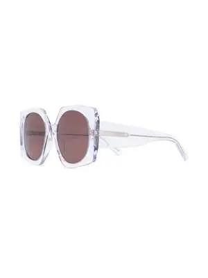 COURREGES Eyewear Oversized Geometric-frame Sunglasses