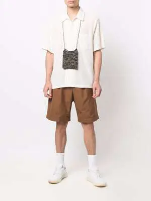 Our Legacy Textured-finish Short-sleeve Shirt - Neutrals