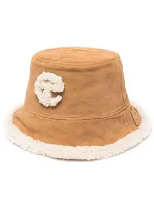 Ugg X Telfar Shearling Bucket Hat - Brown | Editorialist