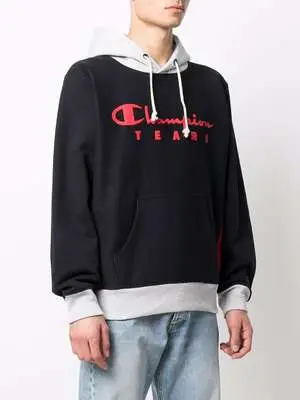 Champion Logo Print Hoodie