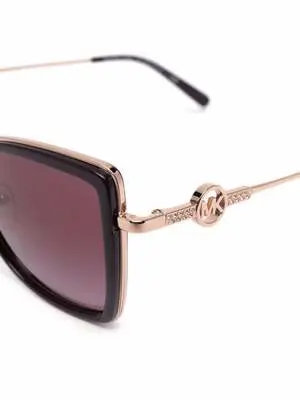 Michael Kors Logo-arm Cat-eye Sunglasses