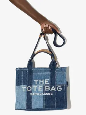 Marc Jacobs Medium Denim Tote Bag - Blue