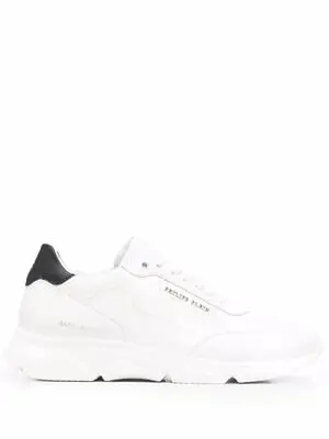 Philipp Plein Low-top Leather Sneakers - White