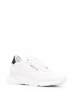 Philipp Plein Low-top Leather Sneakers - White
