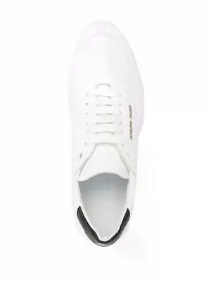 Philipp Plein Low-top Leather Sneakers - White